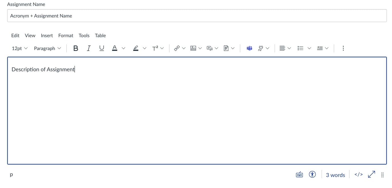 How do I create and grade a Canvas assignment?