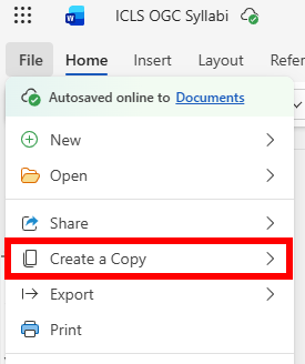 How do I save a file from Word 365 to my computer?
