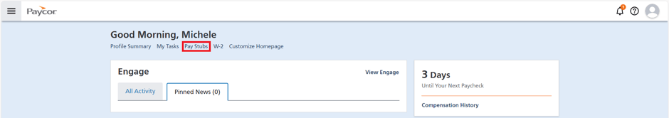 How to view paystubs in Paycor
